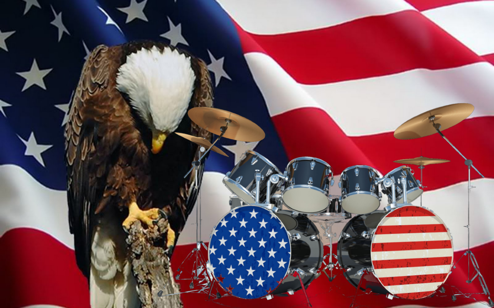 eagle-praying-Drums - Dales Drum Shop