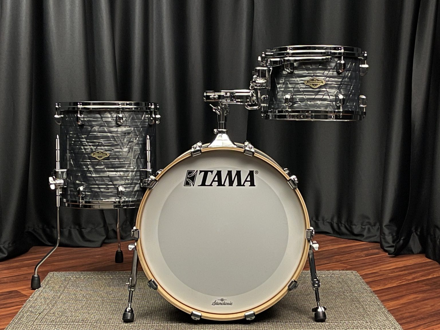 Tama Drums Starclassic Walnut Birch Charcoal Onyx 12, 14, 20 WB Kit ...