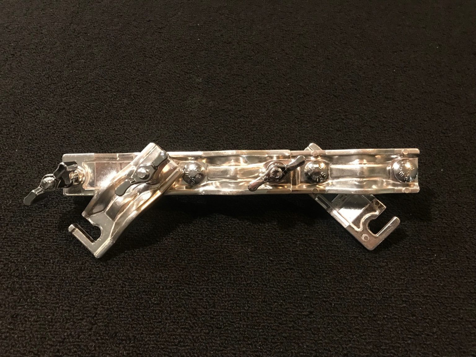 Gibraltar Hardware Triple Clamp Multi-Clamp Quick-Release 3 Hole ...