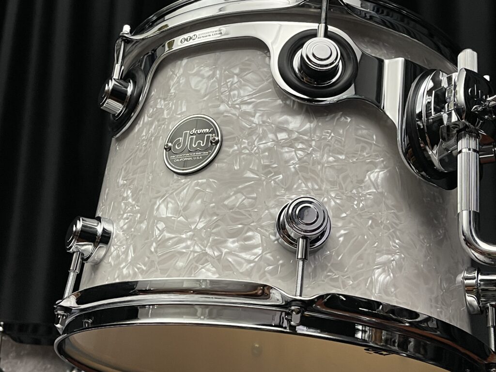 DW Drums Performance Series Maple 3pc White Marine Pearl Kit - Dales Drum Shop 2025