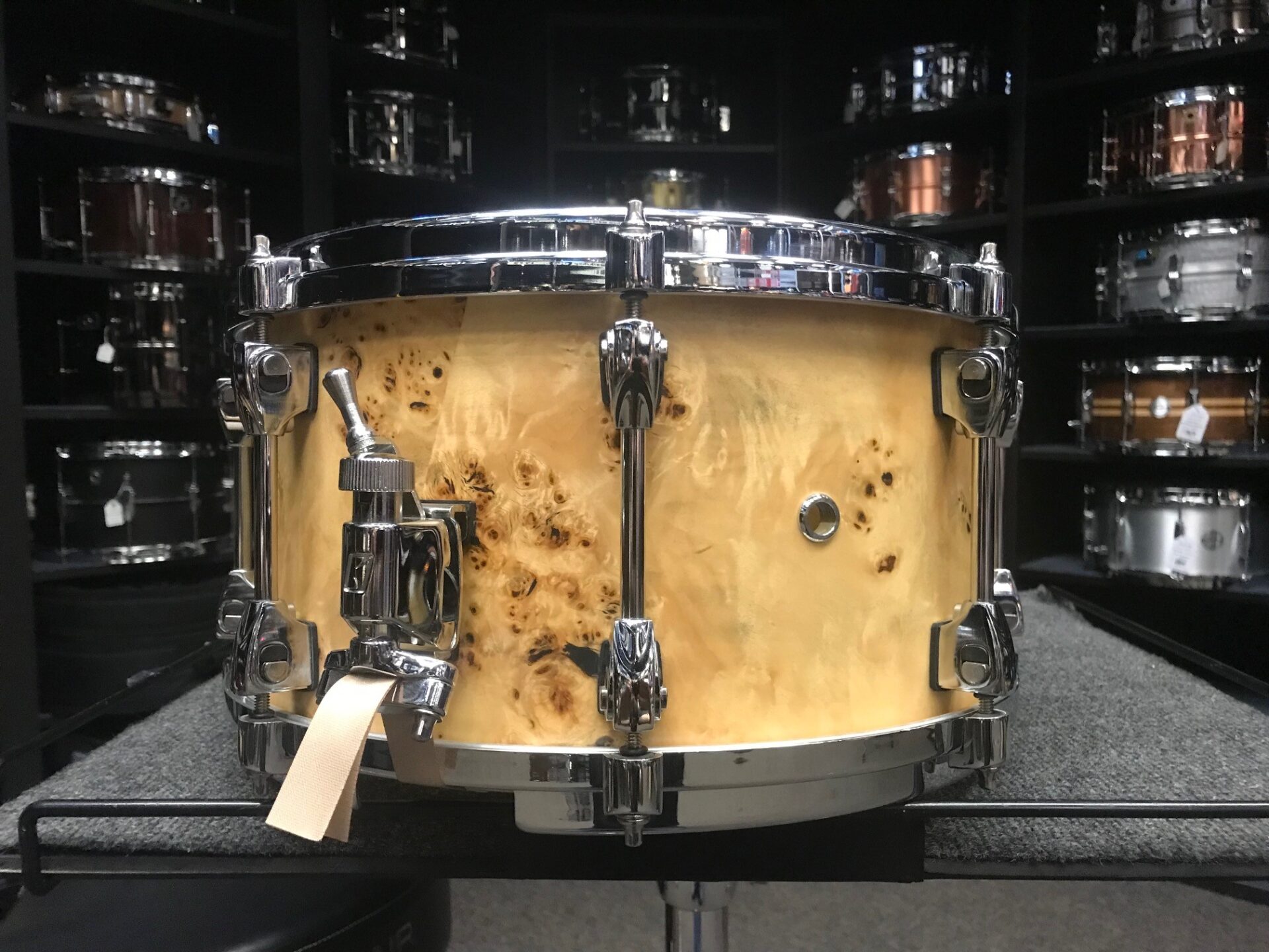 Tama Drums Used Starphonic Maple 7x13 Ltd. Mappa Burl Snare Drum ...